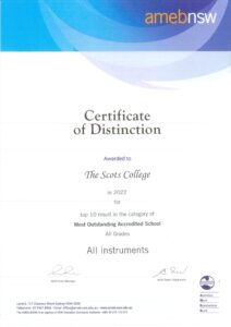 AMEB National Top 10 – Again! - The Scots College