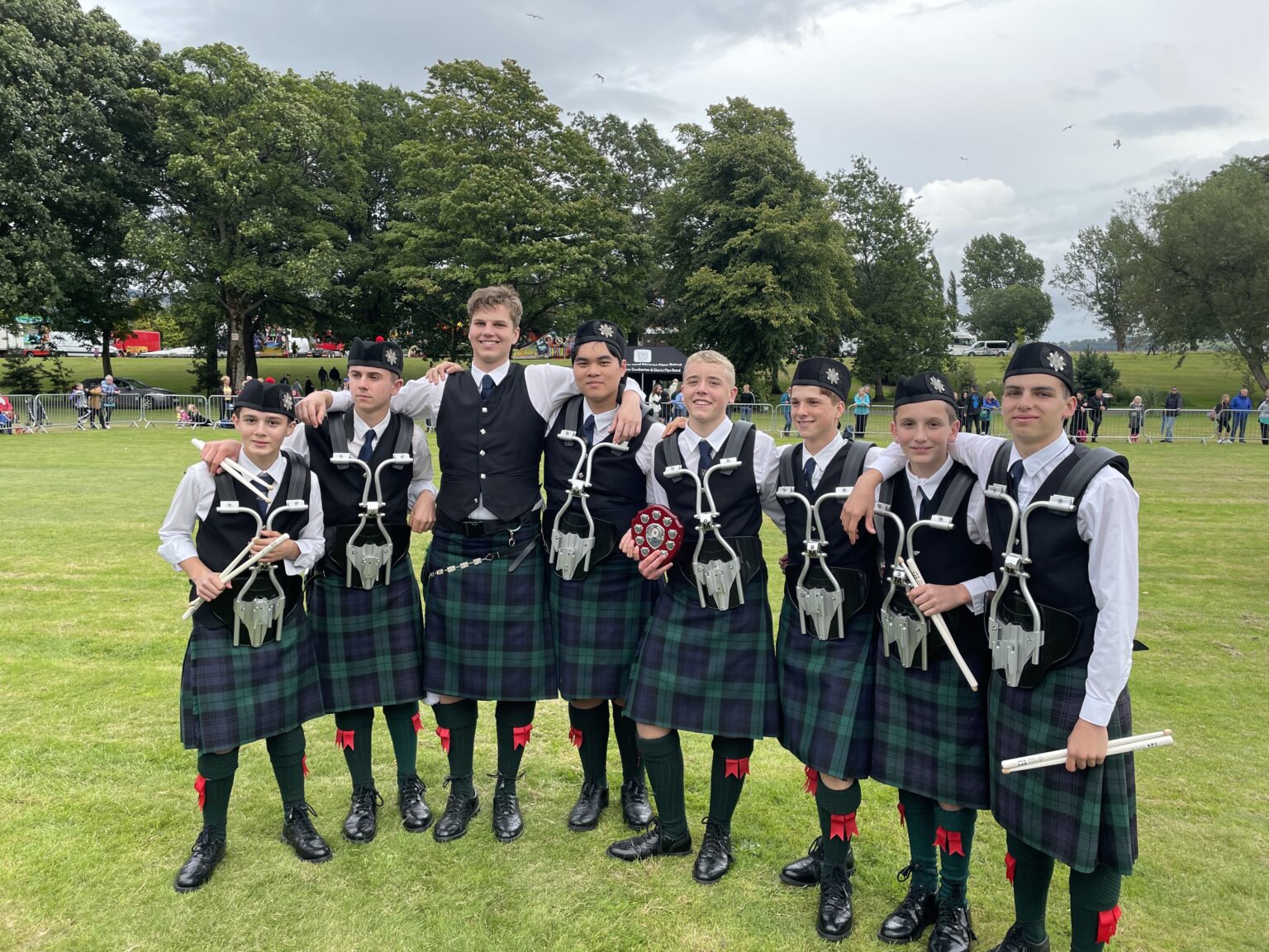 Scots Pipes and Drums Highest Achievement - The Scots College